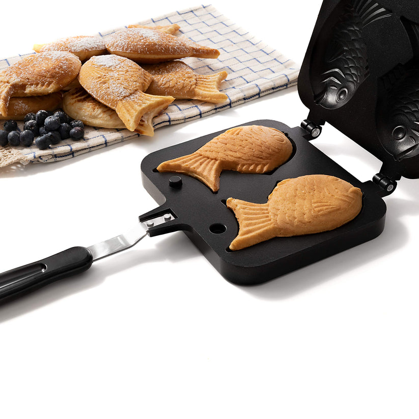 Taiyaki Pan - Fish Shaped Waffle Cake Maker – kuha.shop